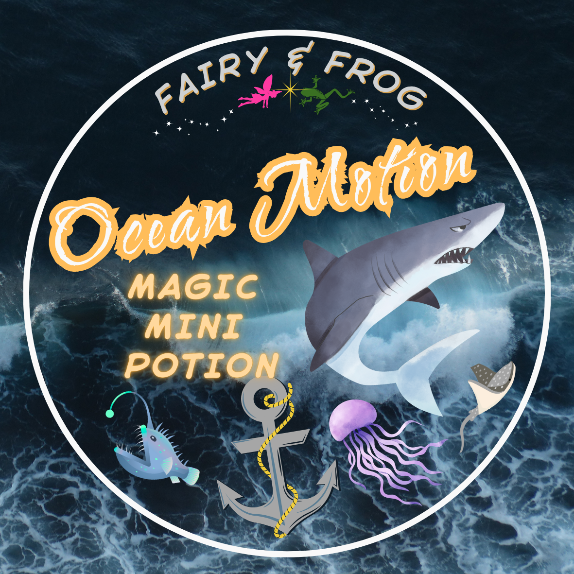 Ocean Motion Mini Magic Potion – Fairy and Frog
